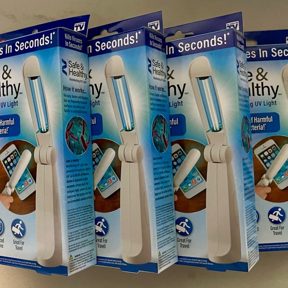 Ontel | Other | Ontel Safe And Healthy Uvc Sanitizing Light As Seen On ...